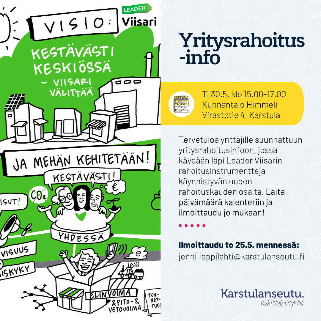 Yritysrahoitus-info Leader Viisarin rahoitusinstrumen­teista ...